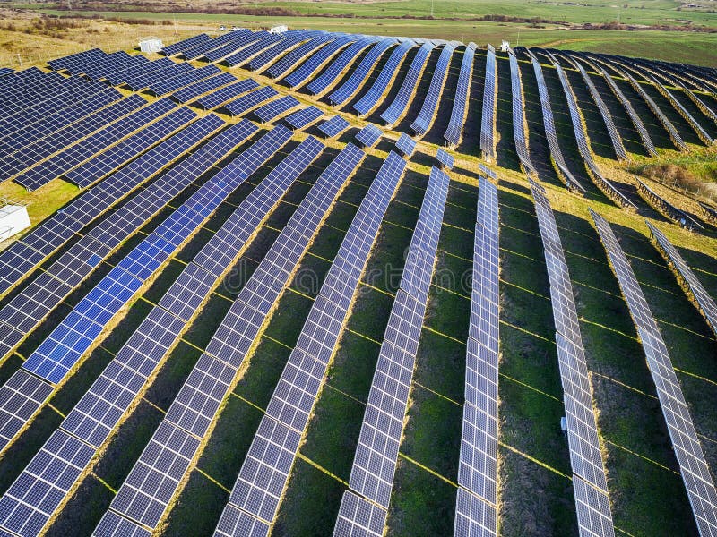 Solar Panel Produces Green, Environmentaly Friendly Energy from the ...