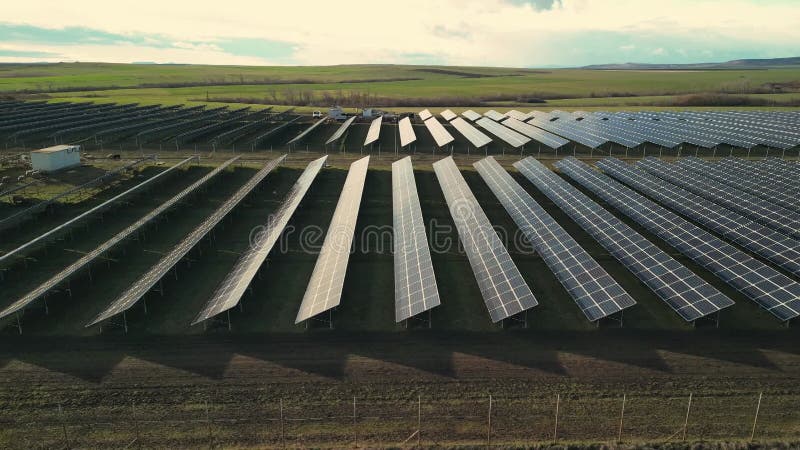 Solar Panel Produces Green, Environmentaly Friendly Energy from the ...