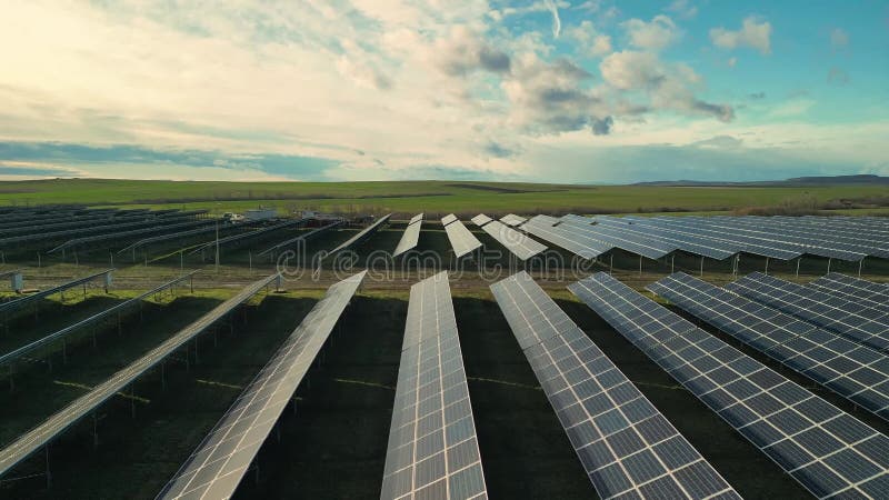 Solar Panel Produces Green, Environmentaly Friendly Energy from the ...