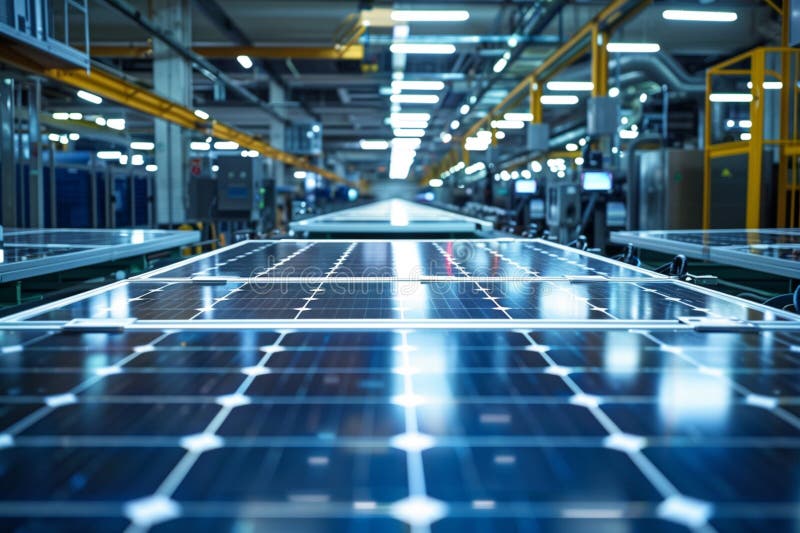 Solar Panel Production Process Showcased in State of the Art Factory ...
