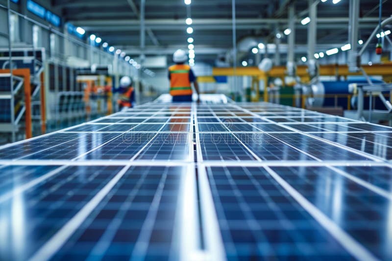 Solar Panel Production Process Showcased in State of the Art Factory ...