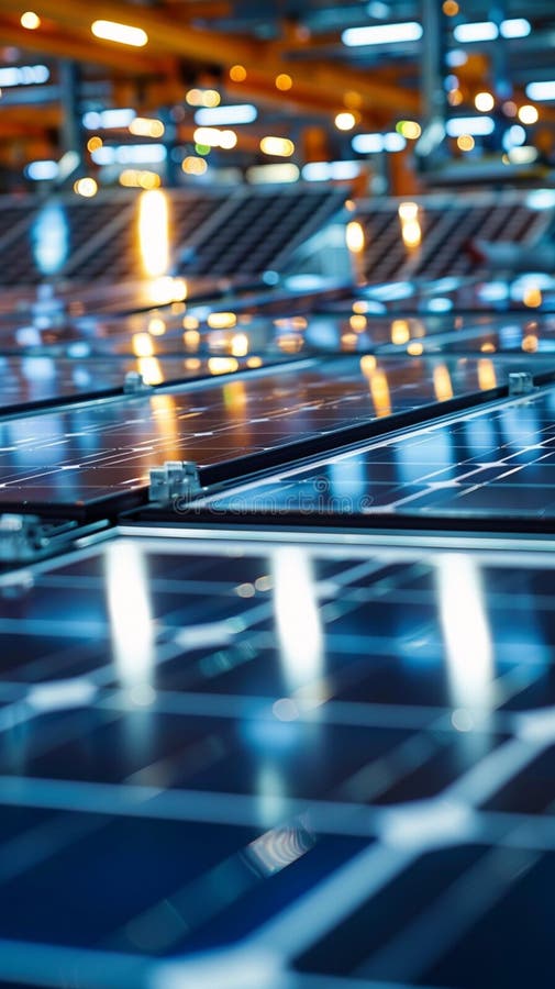 Solar Panel Production Process Showcased in State of the Art Factory ...