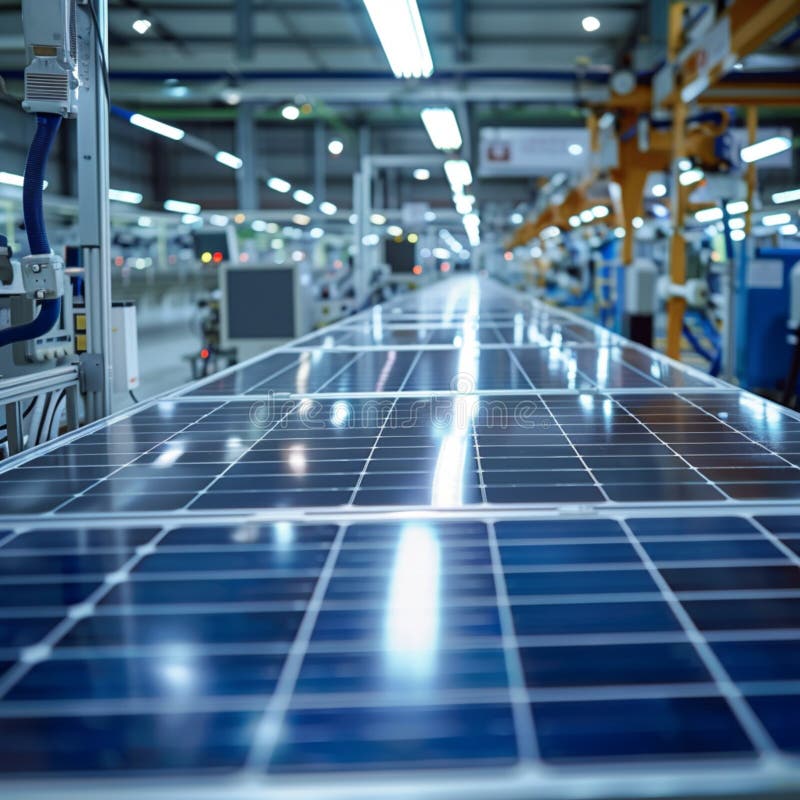 Solar Panel Production Process Showcased in State of the Art Factory ...