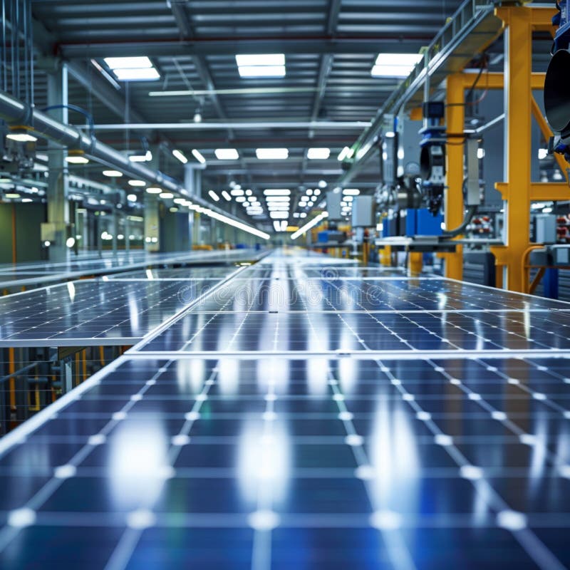 Solar Panel Production Process Showcased in State of the Art Factory ...
