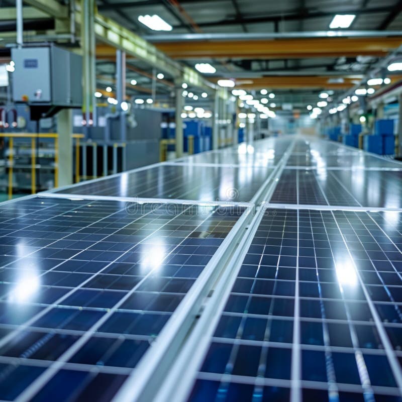 Solar Panel Production Process Showcased in State of the Art Factory ...