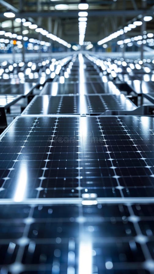 Solar Panel Production Process Showcased in State of the Art Factory ...
