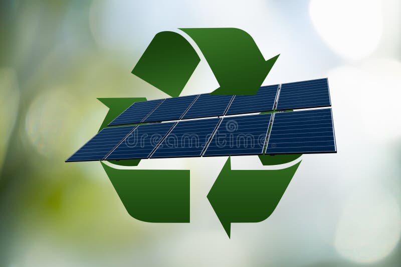 Solar panel recycling stock image. Image of energy, renewable - 271871575
