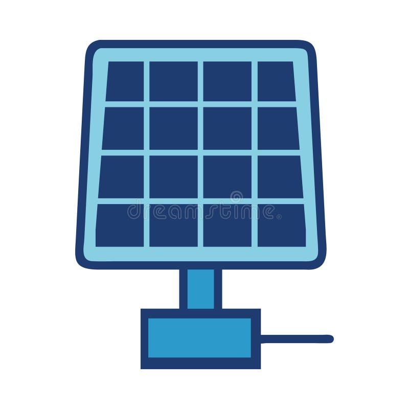 Solar Panel Renewable Energy Icon Stock Vector - Illustration of ...