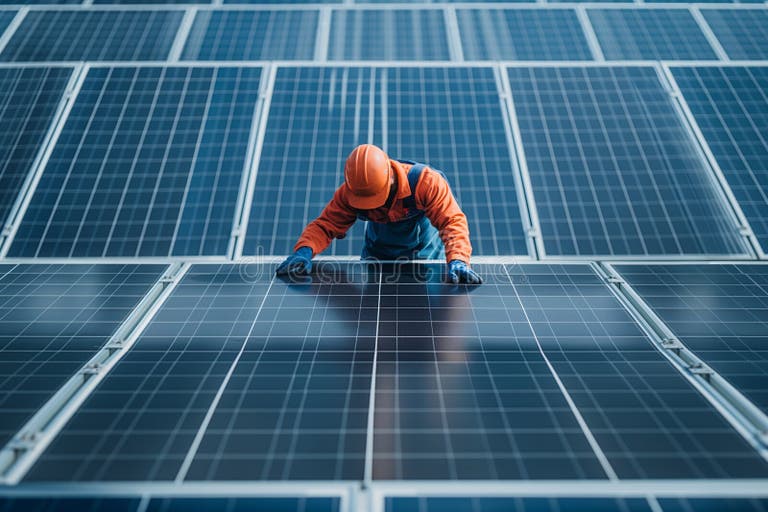 Solar Panel Repairing Stock Illustrations – 209 Solar Panel Repairing ...