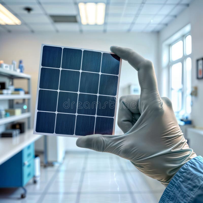 Researching Solar Panels: Innovation in Action, Generative Ai Stock ...