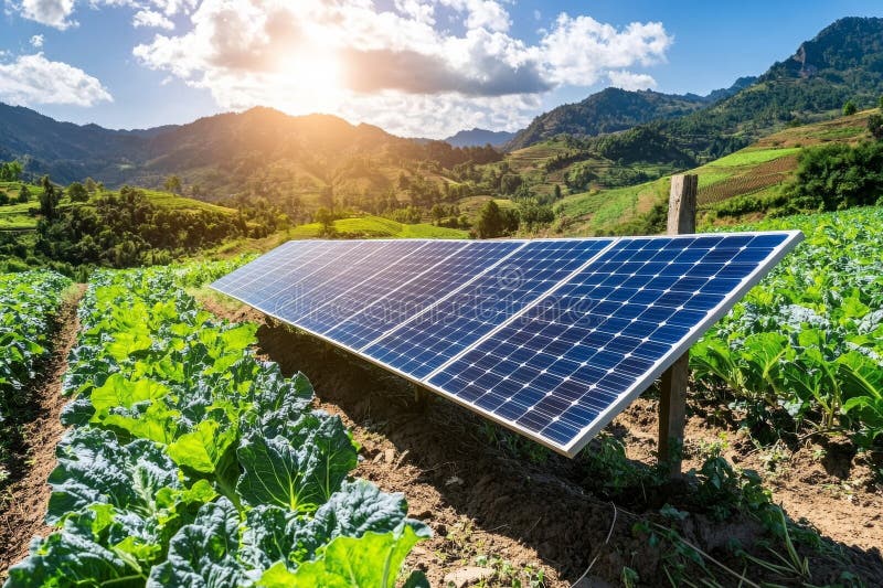 Solar Panel in a Rural Field, Symbolizing the Simplicity of Integrating ...