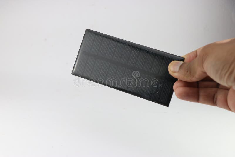 Solar Cell and Propeller Attached To a Small Dc Motor Makes a Small ...