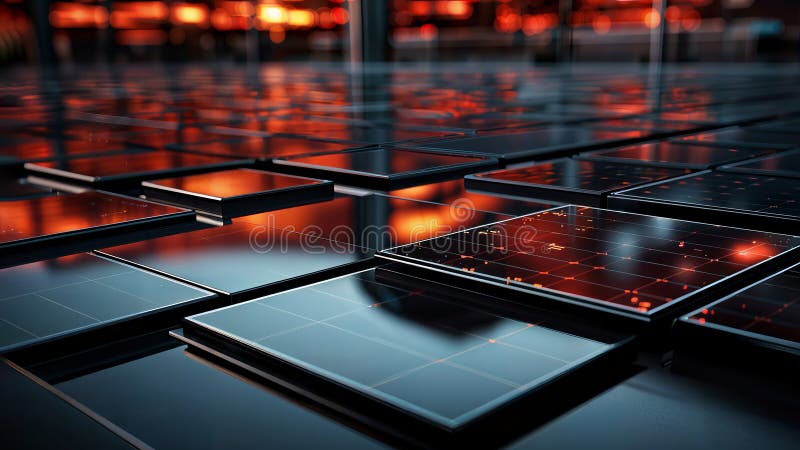 Group of Cell Phones: Futuristic Nanotechnology, Generative Ai Stock ...