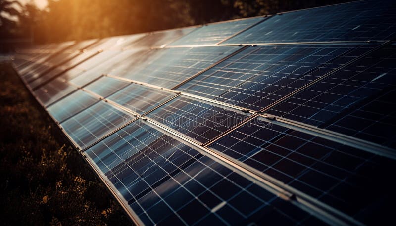 Solar Panel in the Sun Solar Panels on the Roof Solar Panel in the Sky ...