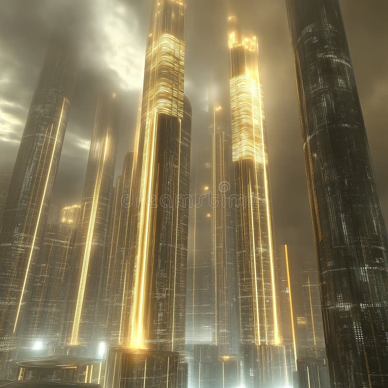 Solar Panel, Sunset, Modern City, Renewable Energy Stock Image - Image ...