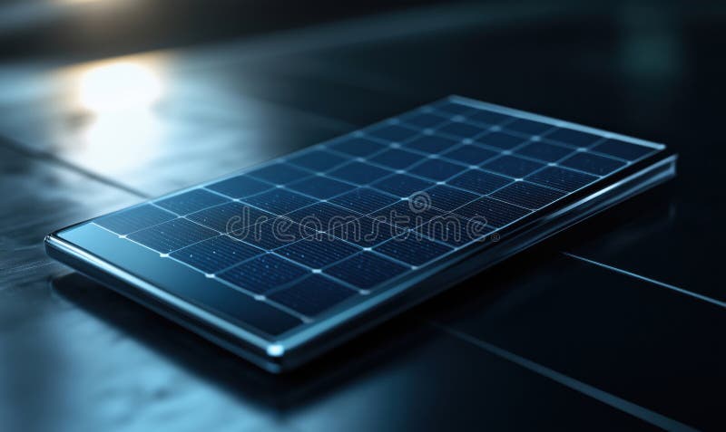 Solar Panel Technology Showcasing Sleek Design and Advanced ...