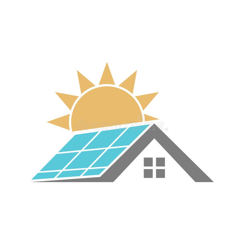 Solar Panel Vector Design Templates Simple and Modern Stock Vector ...