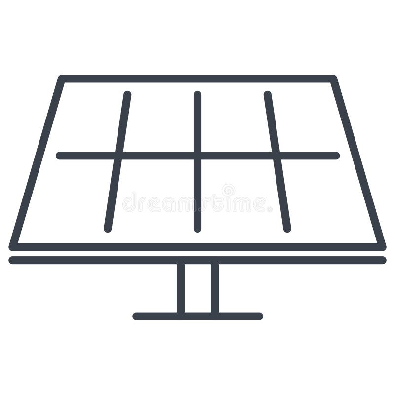 Solar Battery Vector Isolated Icon, Alternative Energy Source and ...