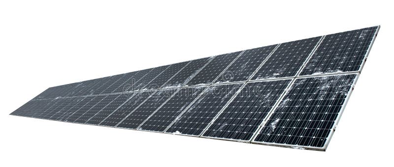 Solar Panel or Battery. Alternative Energy Source Stock Photo - Image ...