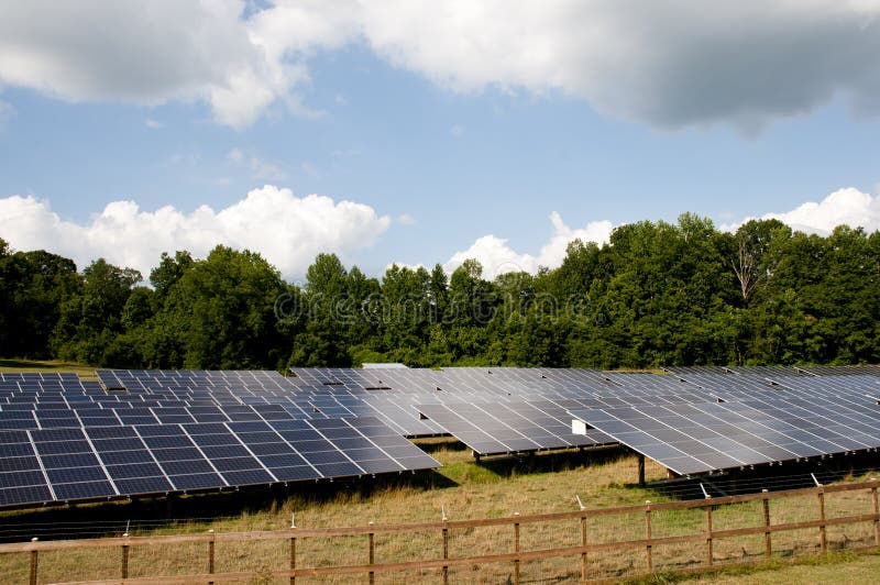 Solar panels stock image. Image of energy, ecologically - 15824707