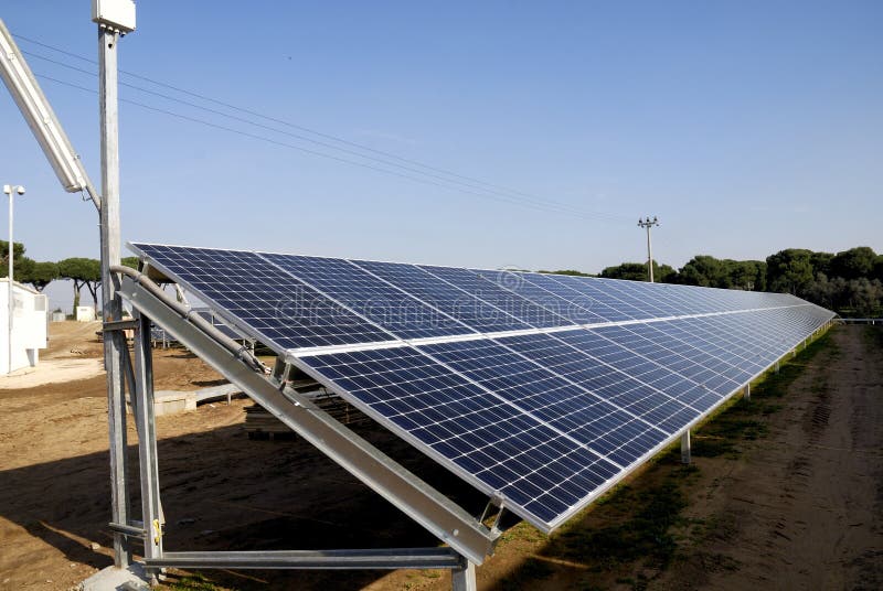 Solar Panels stock image. Image of green, panels, power - 23608265