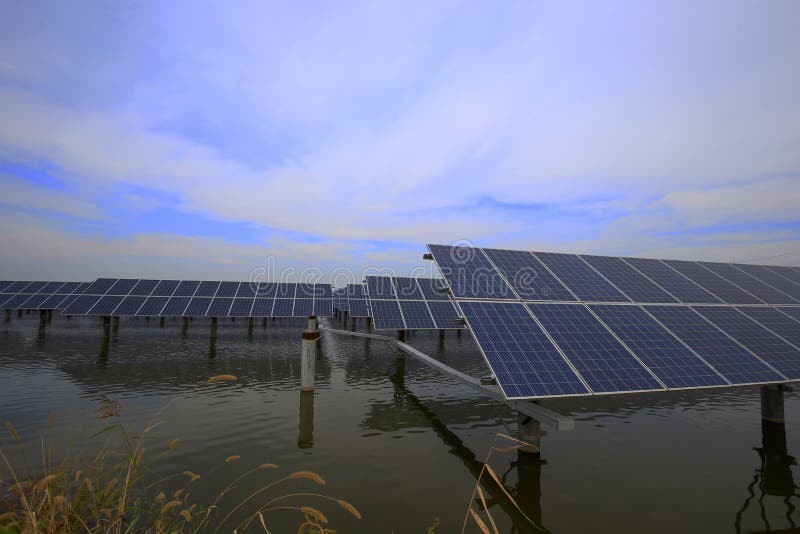 Solar panels stock photo. Image of energy, solar, propeller - 224868080