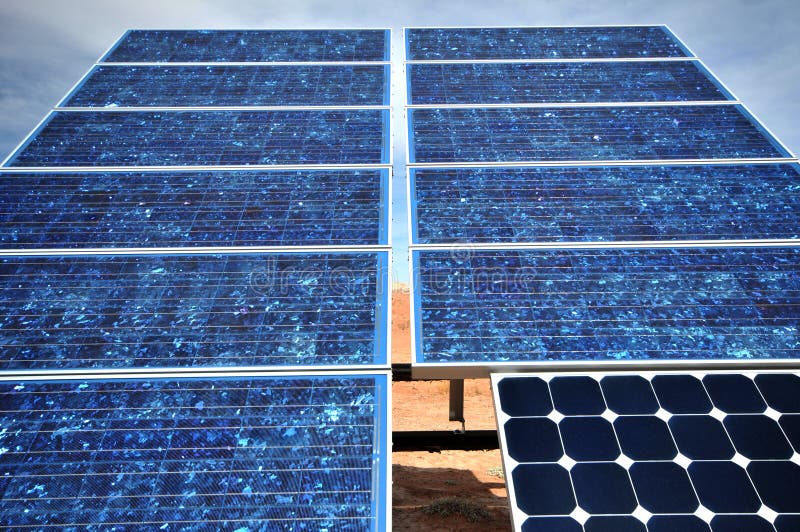 Solar Panels stock image. Image of ecological, generator - 24376395
