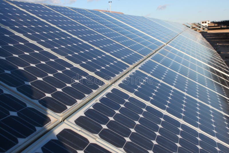 Solar Panels stock photo. Image of landscape, modules - 24636520