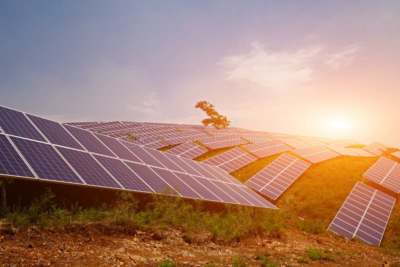 Solar panels stock photo. Image of power, panel, energy - 275798820