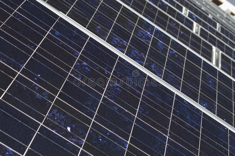 Array of Solar Panels stock photo. Image of exhaust, array - 29662246