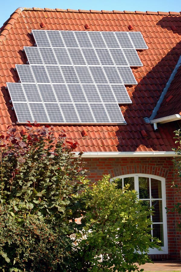 Solar panels stock image. Image of panel, electricity - 8265541