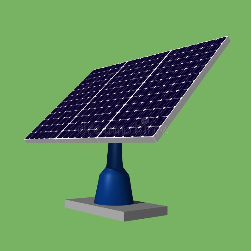 Solar panels stock illustration. Illustration of panels - 2678534