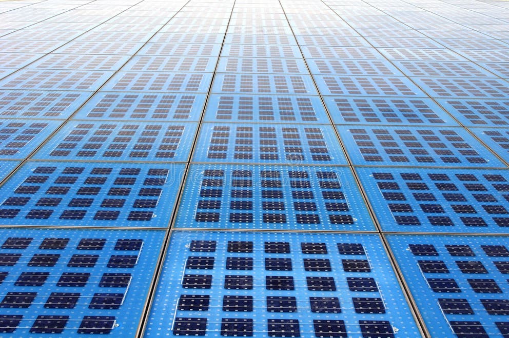 Solar panels array stock image. Image of croatia, grid - 20361443