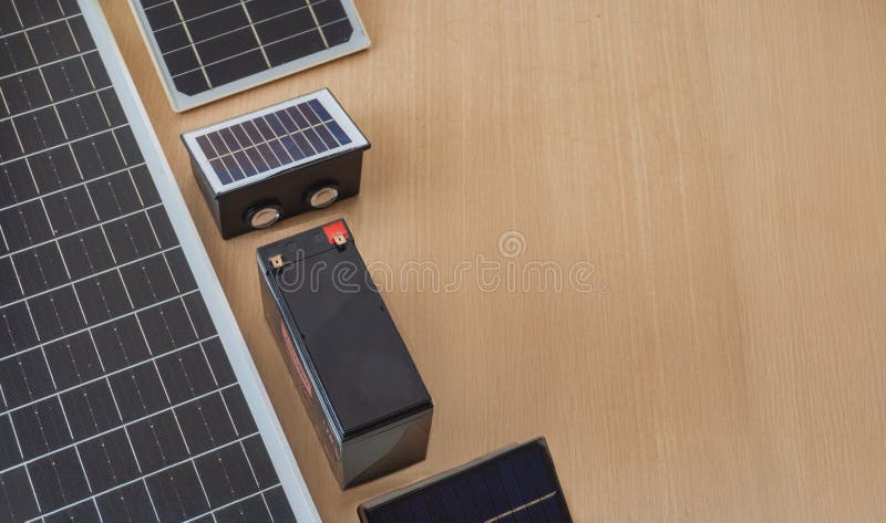 Solar Panels and Battery System for Efficient Energy Storage. Clean ...