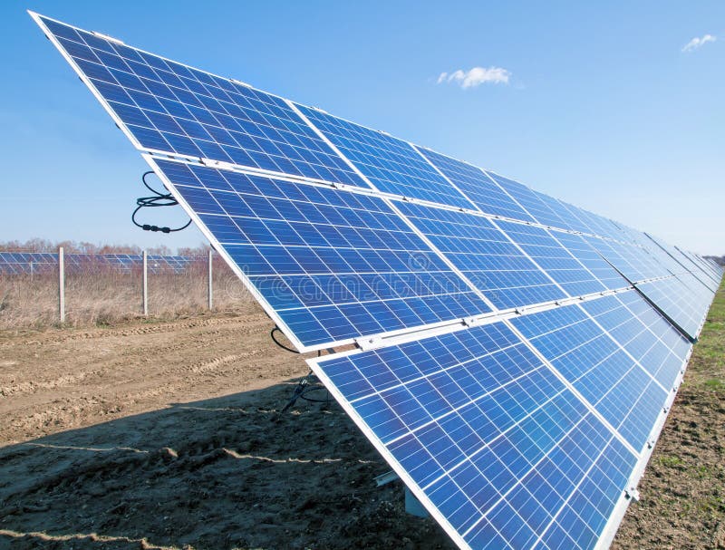 Solar panels stock photo. Image of pylon, ecology, panel - 69168148