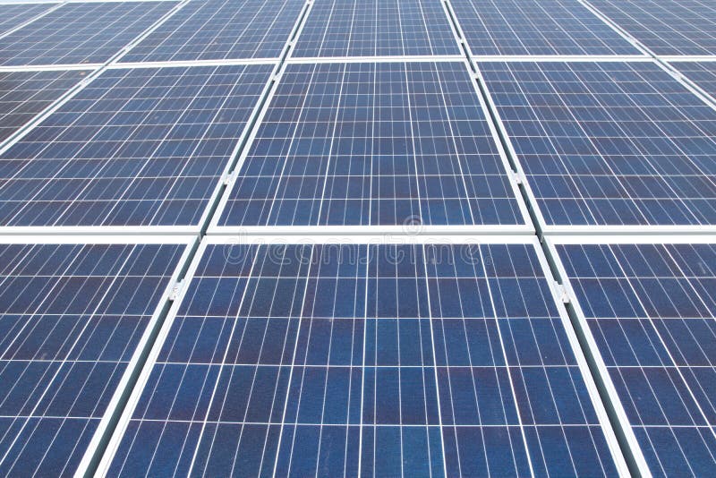 Solar panels stock image. Image of ecology, energy, environment - 61337531