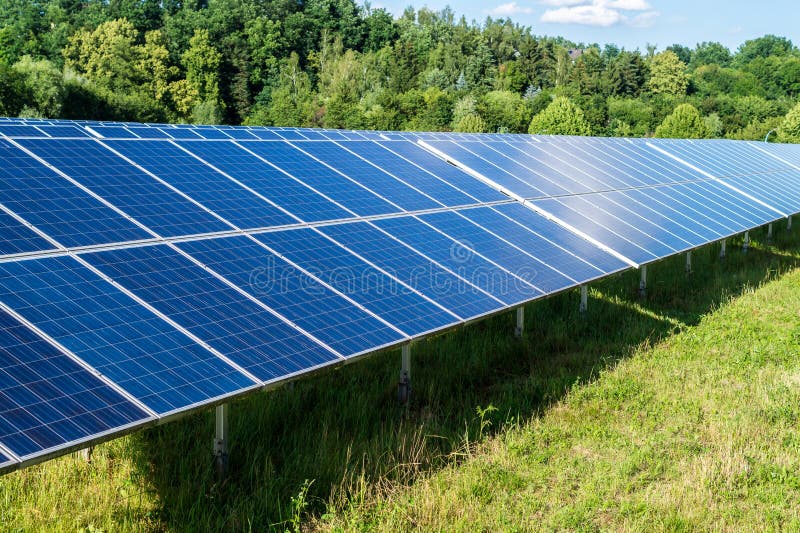 Solar panels electricity stock image. Image of stream - 193380801