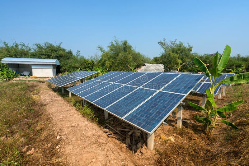 Solar Panels Generator the Industry of Modern Energy, Ecologically ...