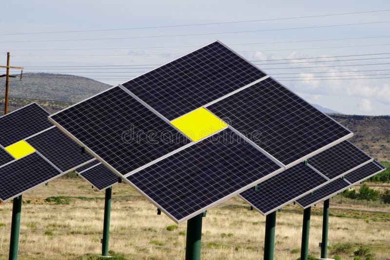 Solar Panels Green Technology Stock Image - Image of efficiency, cells ...