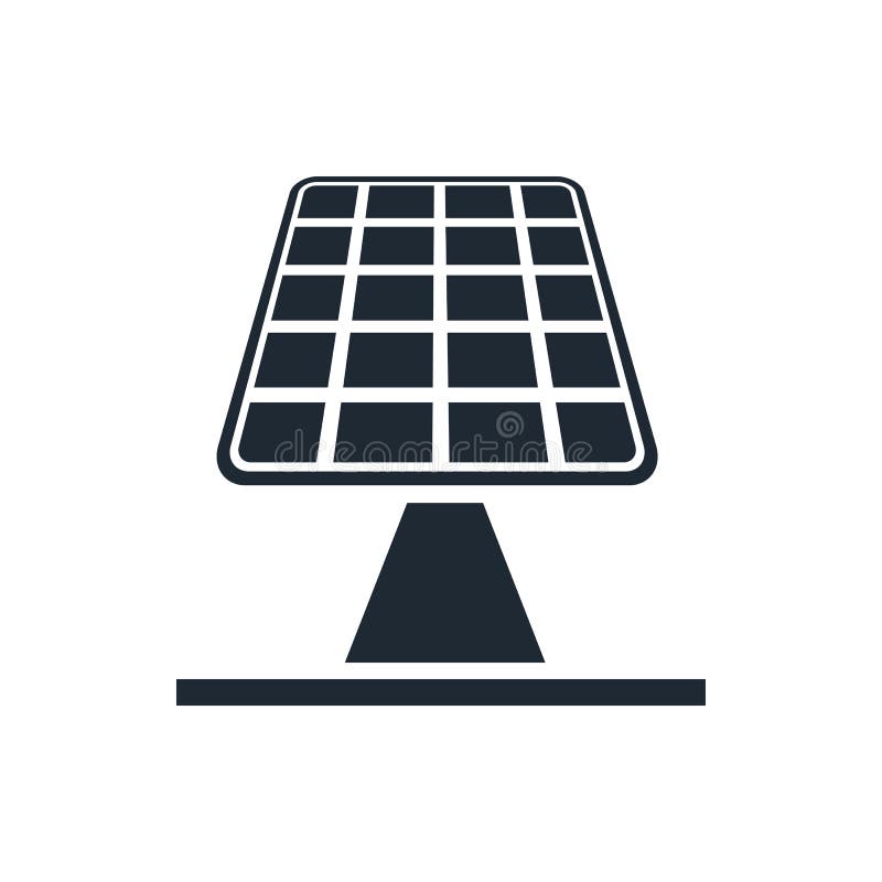 Solar Panel Silhouettes Stock Illustrations – 51 Solar Panel ...