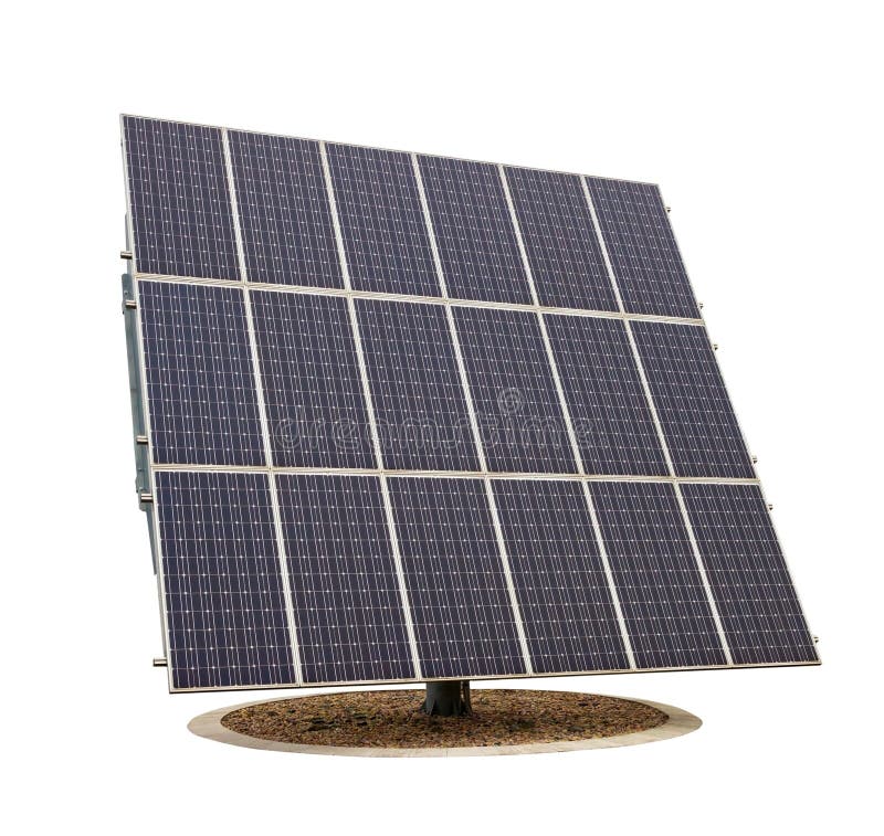 Rotating solar panels stock photo. Image of efficiency - 28054474