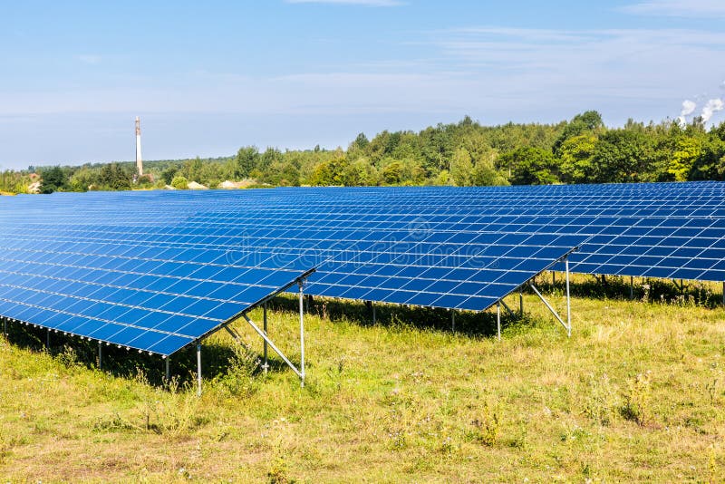 Solar panels stock photo. Image of electricity, panels - 33493512