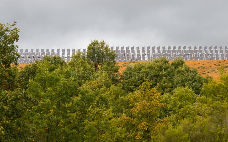 Solar Panels Oak Forest Stock Photos - Free & Royalty-Free Stock Photos ...