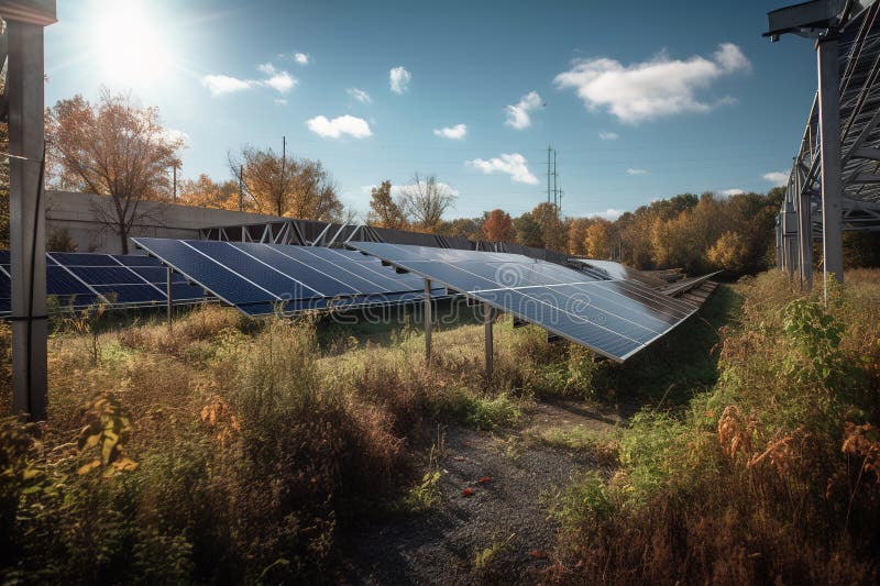 Solar Panels in Outdoors Environment, Environmental Conservation ...