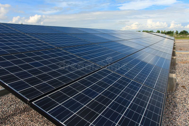 Solar panels stock image. Image of solar, energy, shiny - 33724379