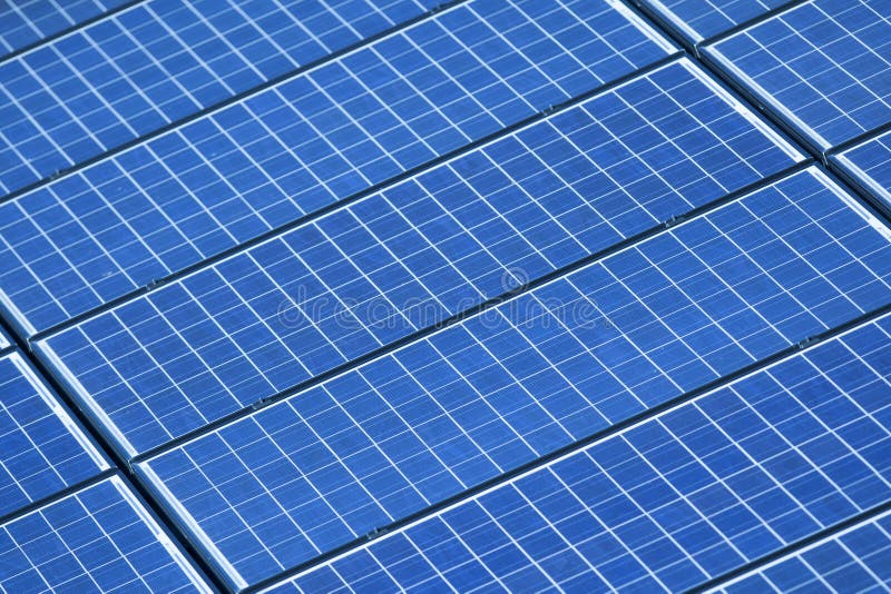 Solar Panels stock image. Image of exterior, ecology - 34941413