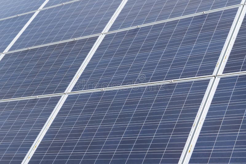 Solar Panels Photovoltaic Renewable Energy Source Background Stock ...