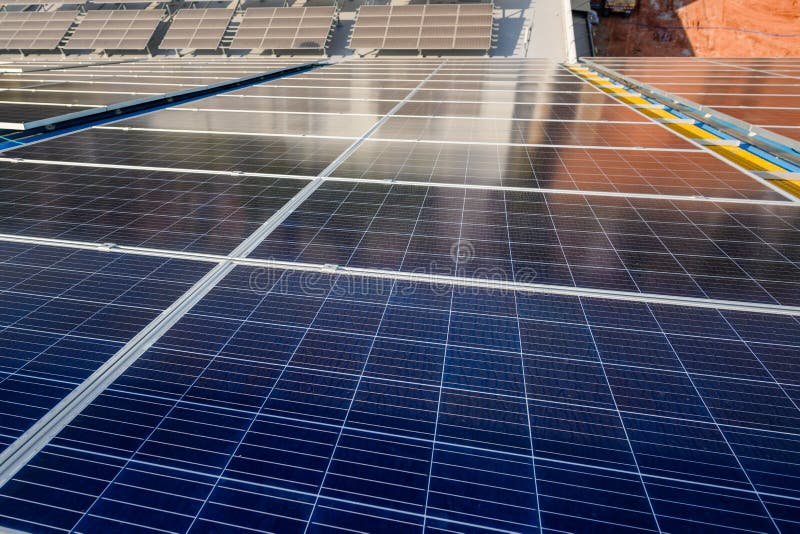 Solar Panels at Power Plants that Install Solar Panels Using Solar ...