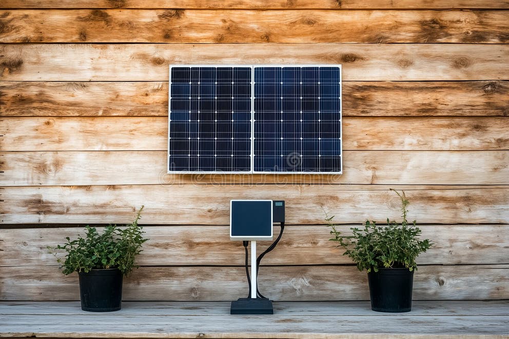 Solar Panels Power a Remote Irrigation Control Panel, Seamlessly ...