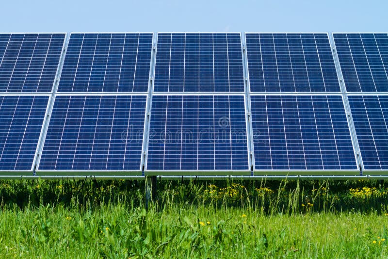 Solar panel stock photo. Image of cell, electric, environmental - 20964886